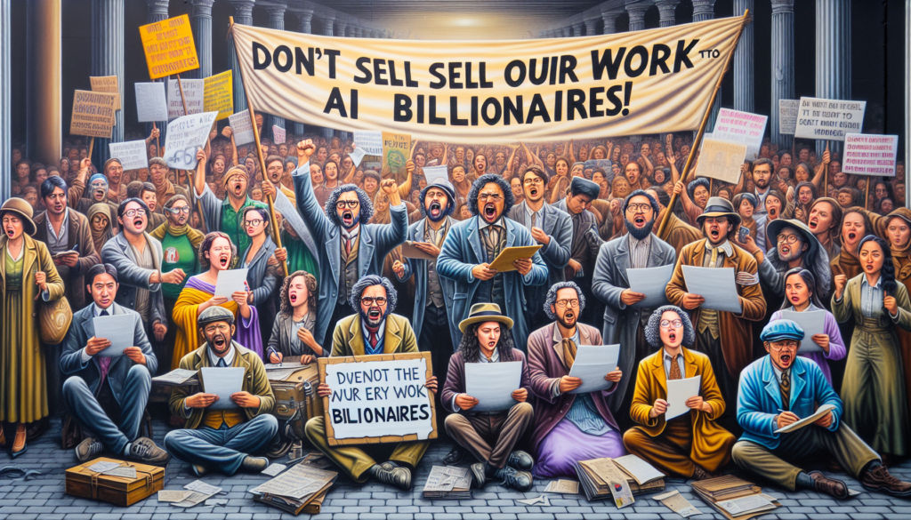Artists on alert: Let's protect our creativity from AI giants
