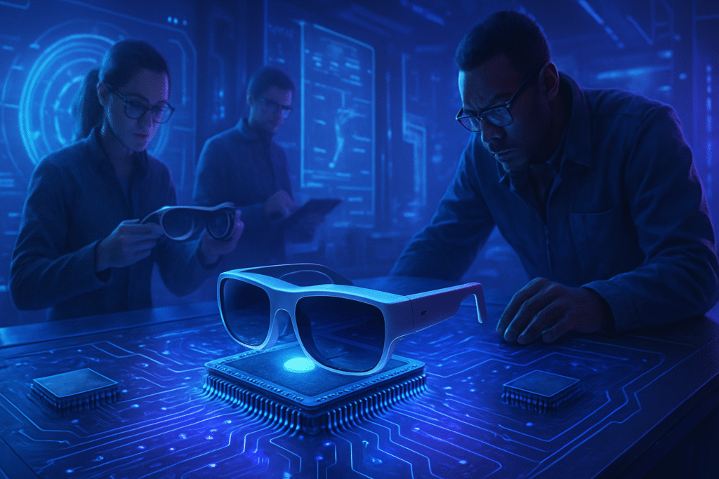 Apple innovates with custom chips for its smart glasses