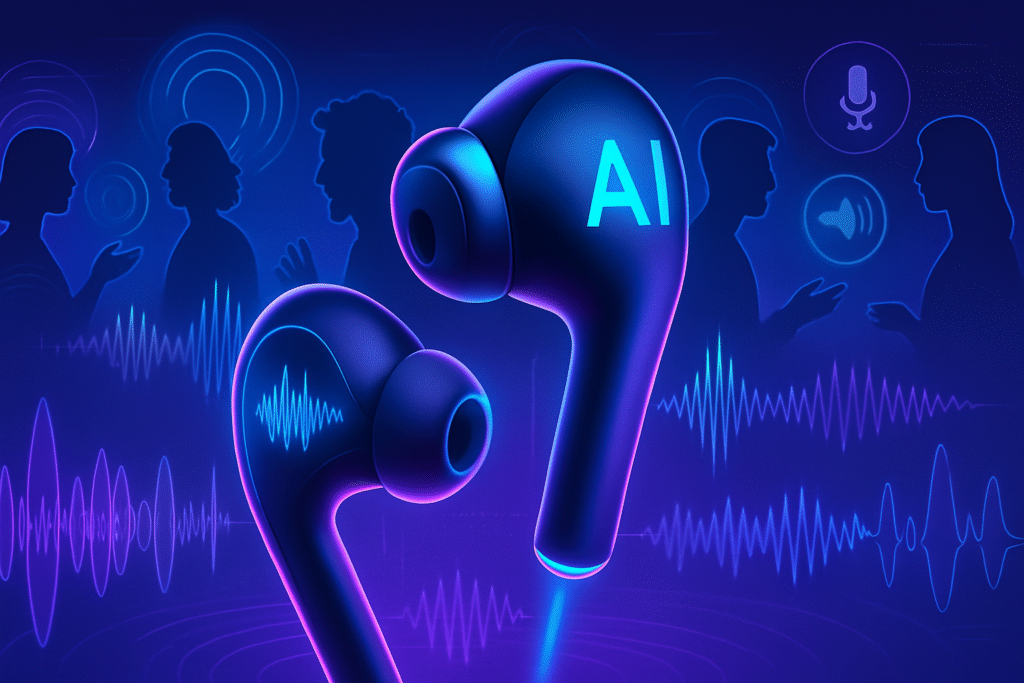 Smart headphones for immersive group translation