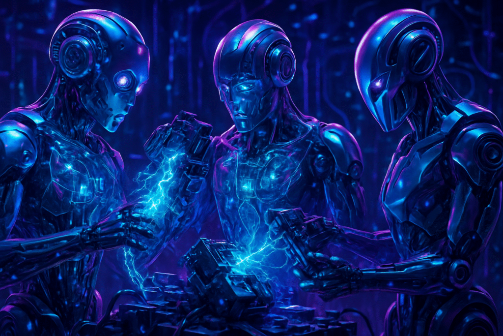 Autonomous robots: regeneration through inter-machine assimilation