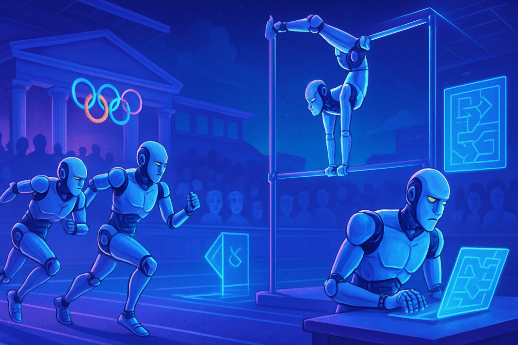 Robots d’Olympie : entre exploits humanoïdes et défis face à l’IA
