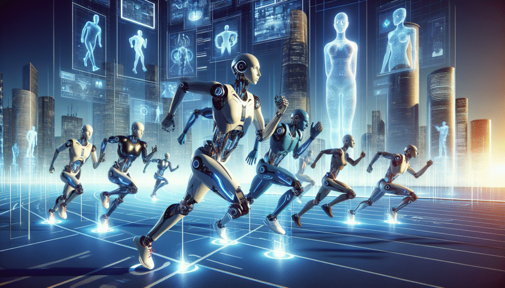 Humanoid robots racing towards the future