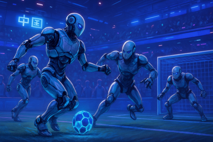 Un tournoi de football de robots en Chine : entre passion et polémique