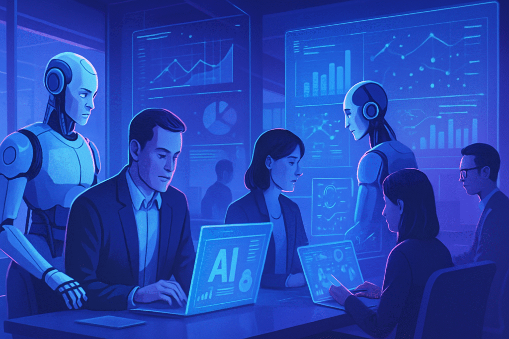 L'IA transforme le travail, même dans les entreprises technologiques