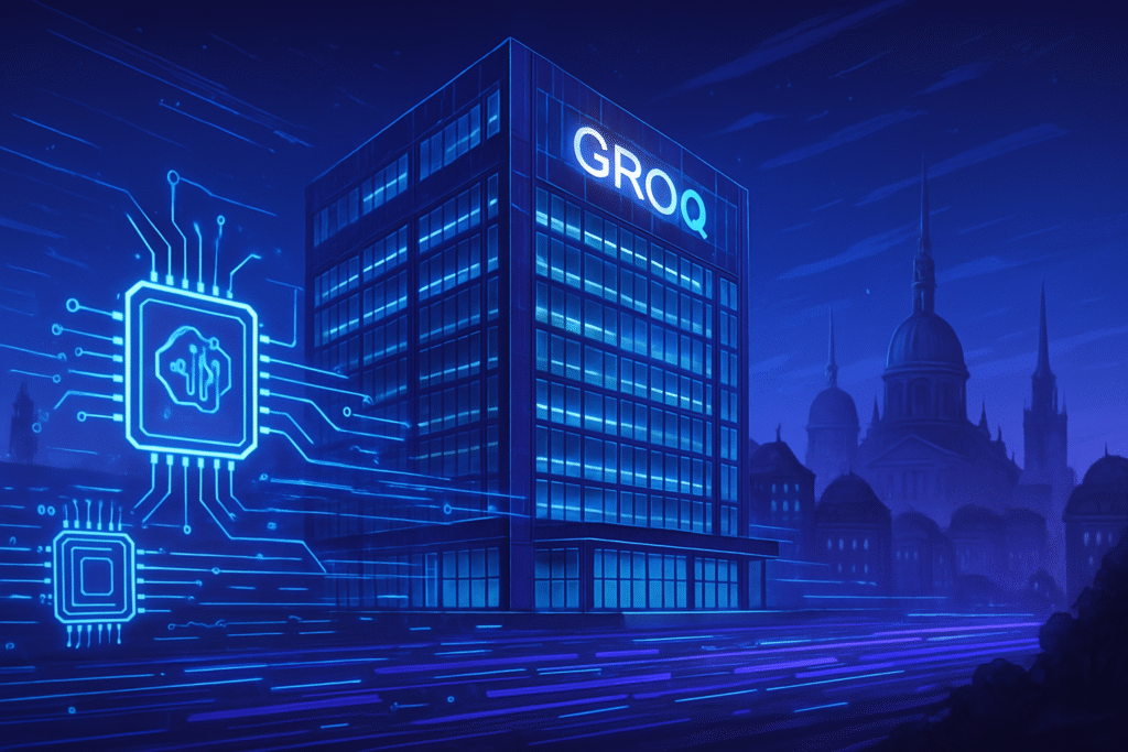 AI chip startup Groq opens its first data center in Europe