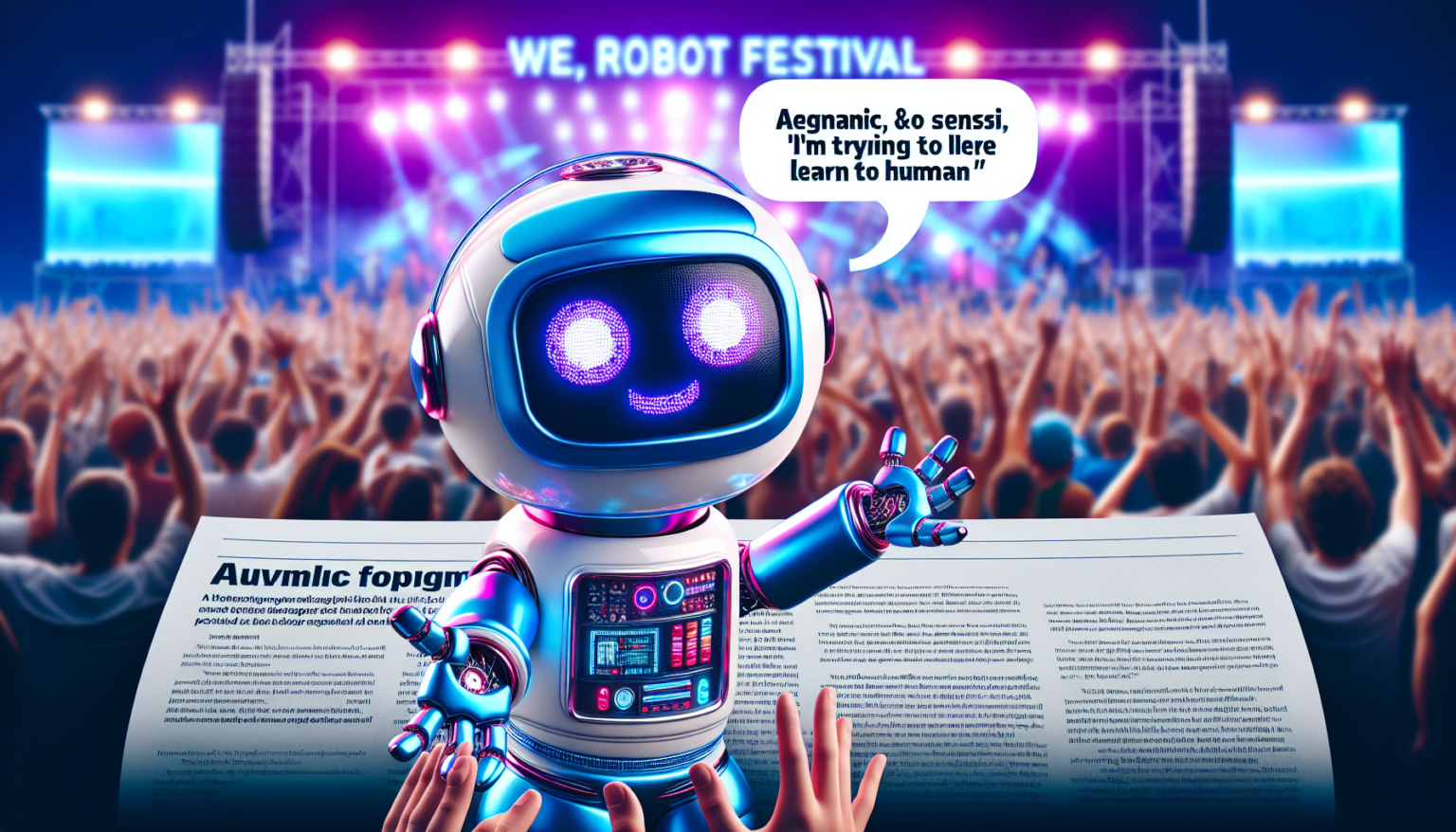 Optimus de Tesla : Quand le Robot Tente de Devenir Humain au Festival ...