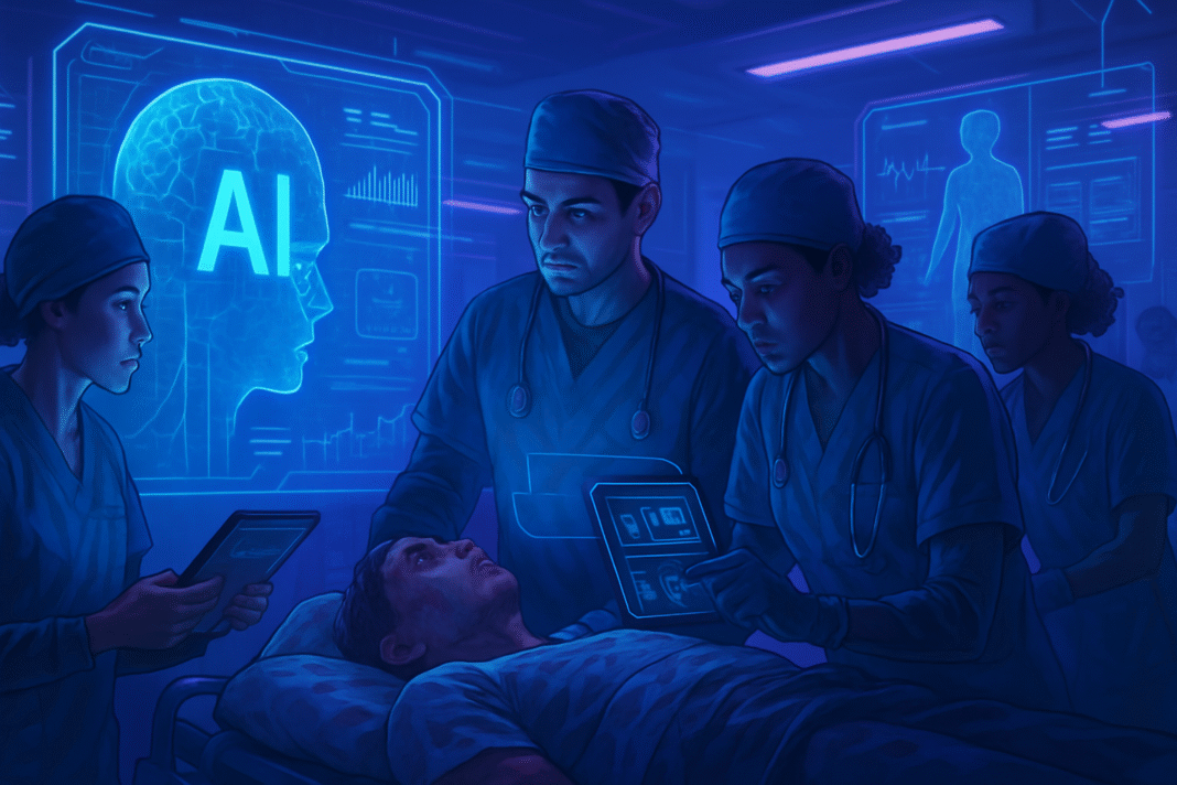 AI at the bedside of doctors to manage severe trauma in the emergency room
