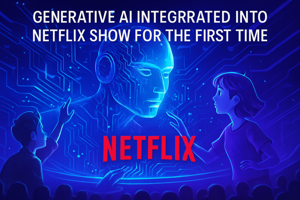 Netflix uses generative AI to reinvent a show