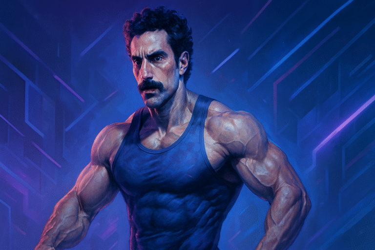 Sacha Baron Cohen: a sculpted body for a new commitment