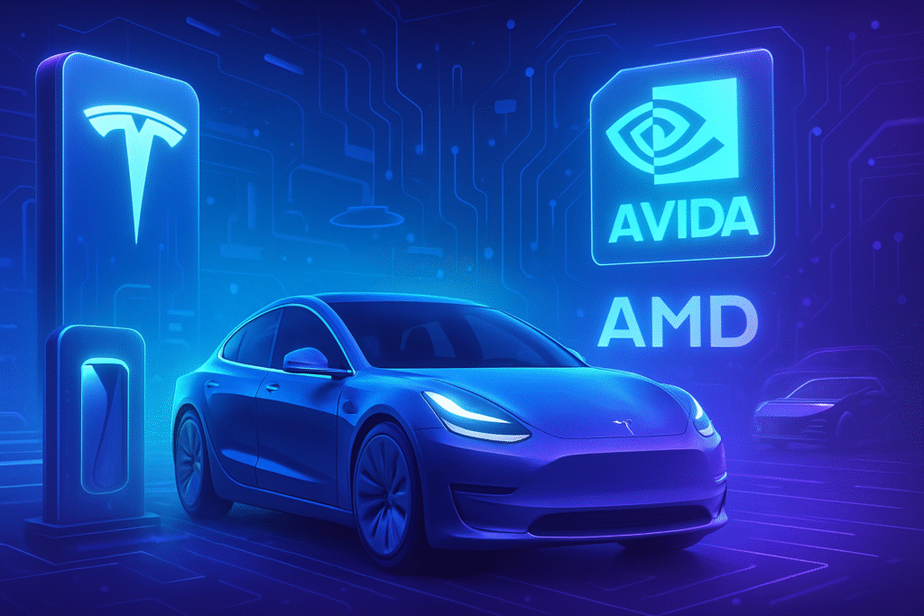 El último movimiento de Tesla impulsa a Nvidia y AMD